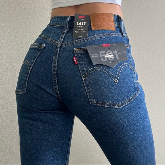 Levi's | Jeans | Sale Levis 5 High Rise Skinny In Charleston Yard ...